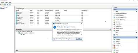 hyper v checkpoints why when and how to use them