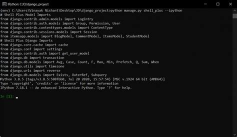 django extensions installing and implementing extensions askpython