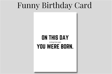 Funny Birthday Card