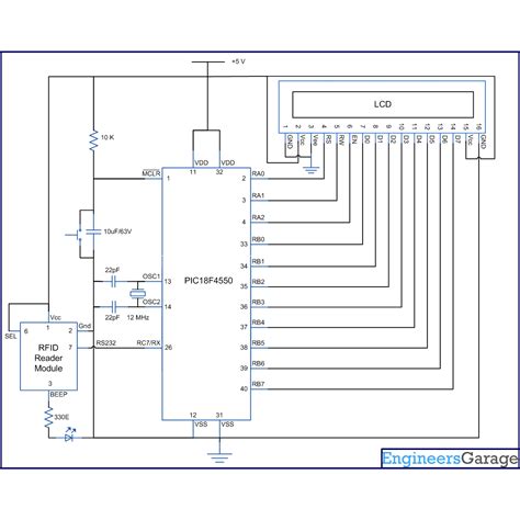how to interface rfid with pic18f4550 microcontroller part 15 25
