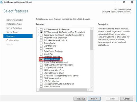 Install Sql Server 2016 On Windows Server 2016 Failover Cluster