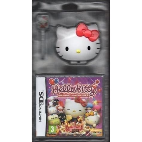 Hello Kitty Birthday Adventures Avec Stylet Et Boite Cdiscount Jeux Vidéo