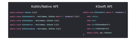 swift friendly api generator for kotlin native frameworks