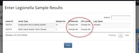 datatable with in line editor not updating on viewing modal