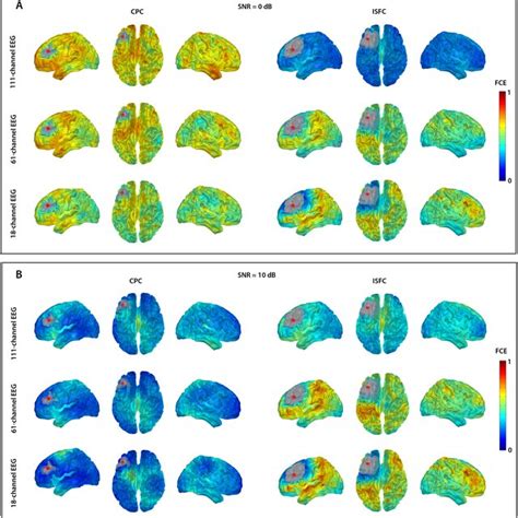 Topography Of Functional Connectivity Error Fce For Cpc And Isfc