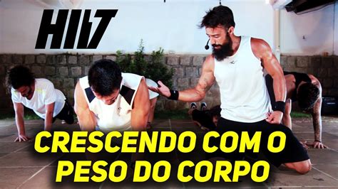 Treino Hiit 7 Min Crescendo Com O Peso Do Corpo SÉrgio Bertoluci