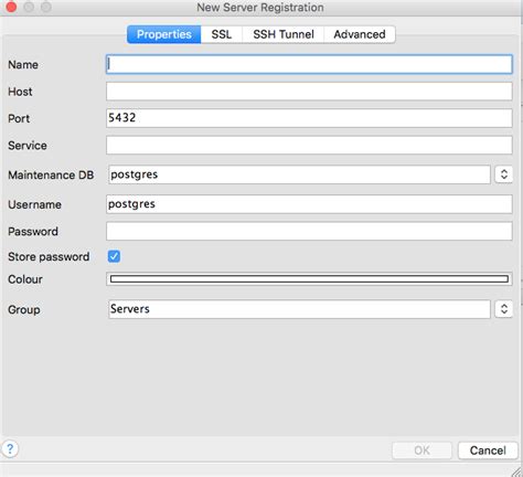 setting up postgresql database on mac stack overflow