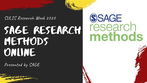 Sage Research Methods Online Workshop Youtube