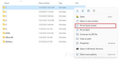 How To Customize Quick Access Folders In Windows 11 Avoiderrors