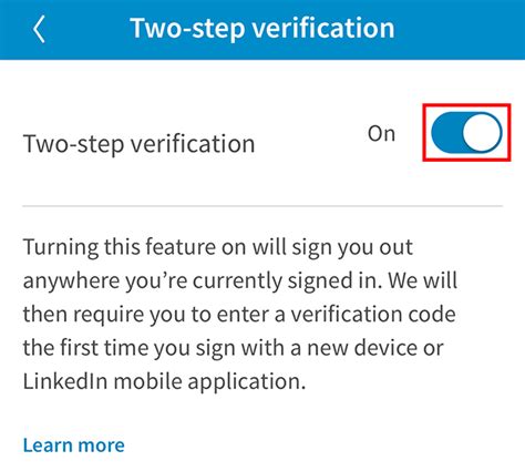 Linkedin Heres How To Turn On Two Step Verification