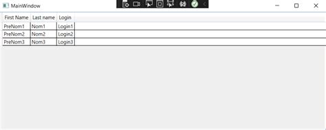 C How Do I Fill A Datagrid In My View With My Datatable In My