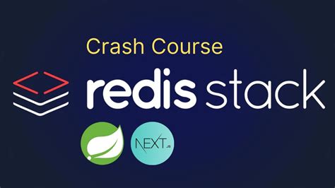 redis stack crash course with spring boot youtube