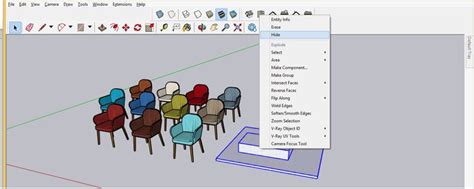 sketchup unhide learn the working of unhide in sketchup