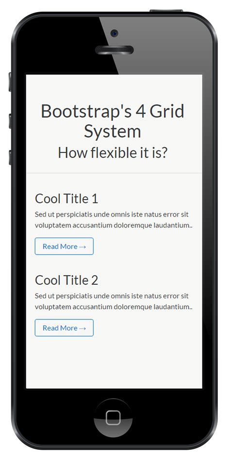 understanding the bootstrap 4 grid system designmodo grid system