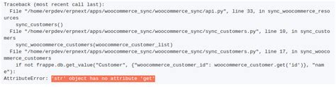 erpnext woocommerce no json object could be decoded error developers