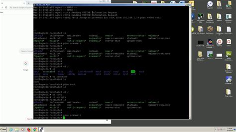 linux slackware bash server script tutorial email information