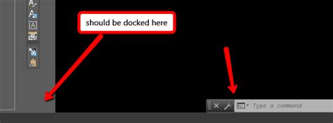 command bar won t stay put autodesk community