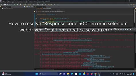 ssionnotcreatedexception could not start a