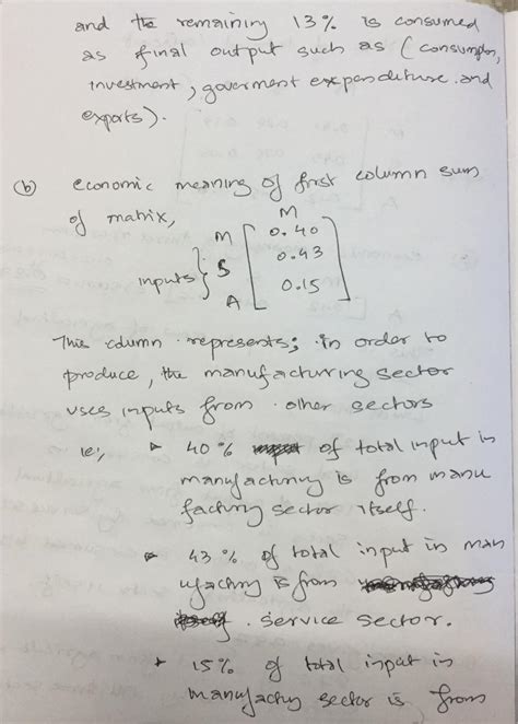 [solved] The Matrix Of Technical Coefficients Below Is Based On Three