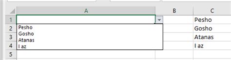 [solved] excel vba create dropdown list vba excel