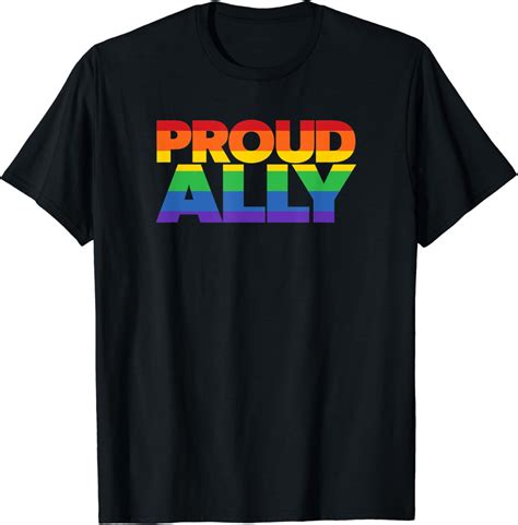 Gay Pride Ally Shirt Lgbt Shirt Friends Proud Ally T Shirt