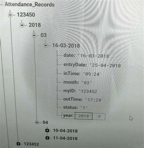 java update key in firebase realtime database and accessing sub keys