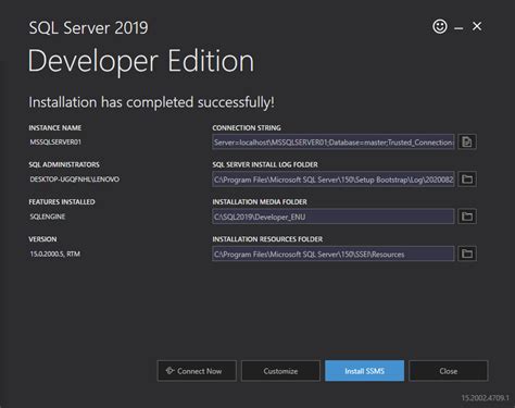 download install sql server 2019 free community edition for windows