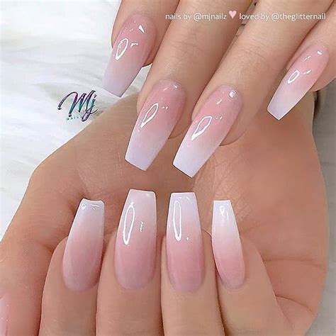 Chiêm Ngưỡng Mẫu Ombre Coffin Nails được Yêu Thích Nhất
