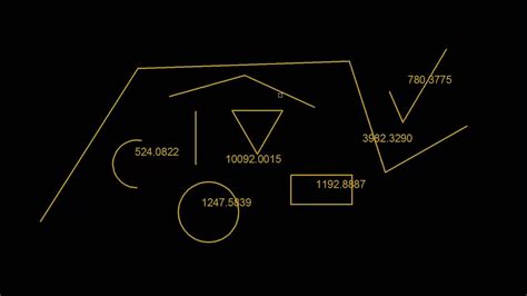 autocad lisp lpl sum polyline length youtube