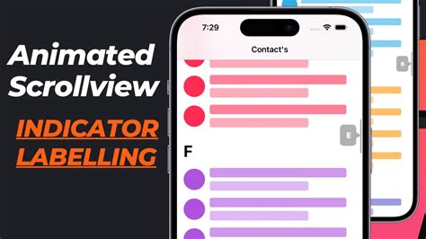 animated scrollview indicator labelling xcode 14 swiftui tutorial
