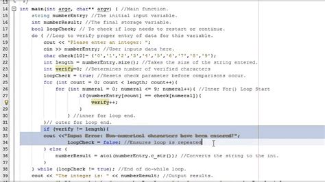 c convert strings to ints verify that an int only