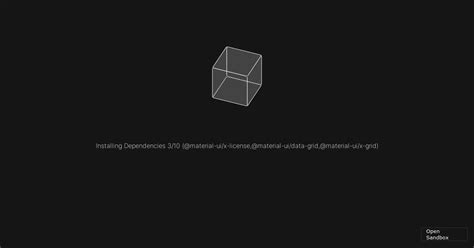 material ui x license examples codesandbox