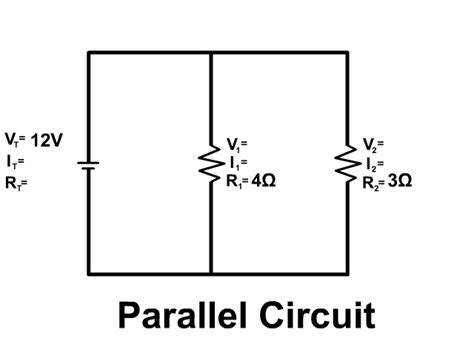 Parallel Circuit Practice Problems With Answers Circuit Diagram
