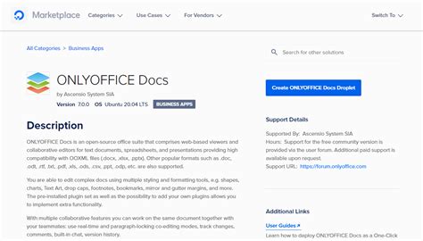 deploying onlyoffice docs in digitalocean onlyoffice