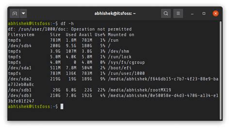 How To Check Free Disk Space On Ubuntu And Other Linux