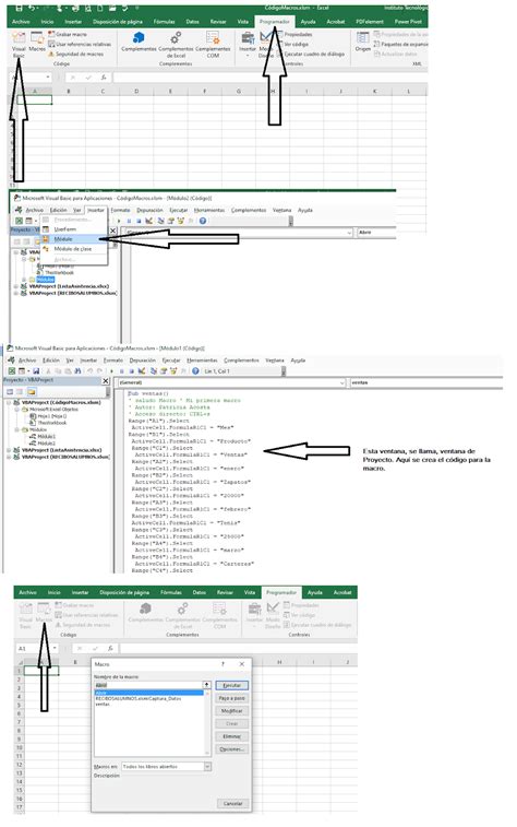 enseÑanza para el futuro excel av vba macros práctica 2