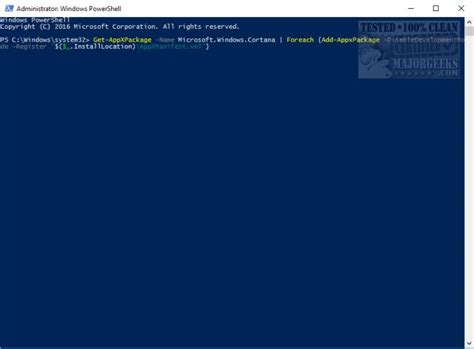 How To Uninstall Or Reinstall Cortana In Windows 10 Majorgeeks