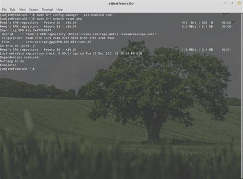 how to install different multiple php versions of php in fedora