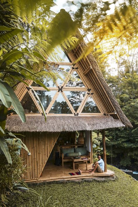 Hideout Bali Eco Bamboo Home Cabins In Bali Wowow Home Magazine