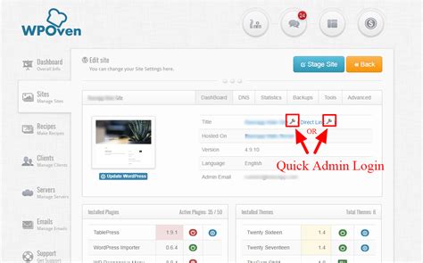 i can not login to my wordpress admin wp admin area managed