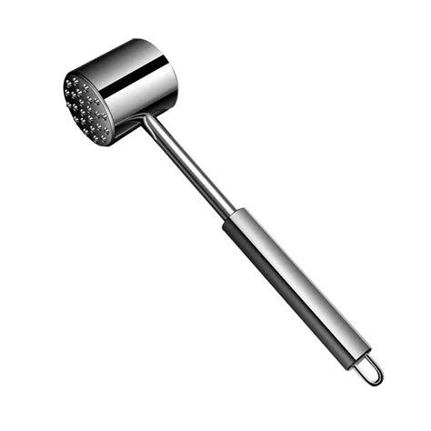 Nsesshome Clearance Meat Tenderizer Stainless Steel Heavy Meat Hammer