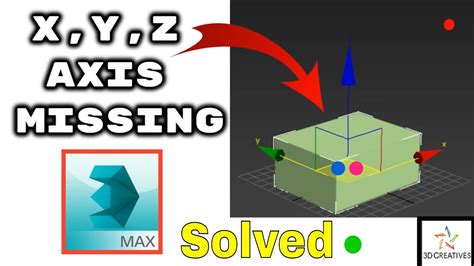 3ds max xyz arrows missing hindi youtube