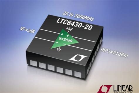 20 Db Gain Broadband Differential Amplifier With High Linearity