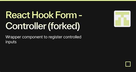 react hook form controller forked codesandbox