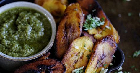 Spicy Jalapeno Sauce And Plantains Afrovitalityeats