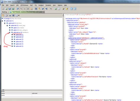 graphical xml editor for modifying navisworks files what revit wants