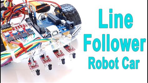 how to make arduino line following follower robot car