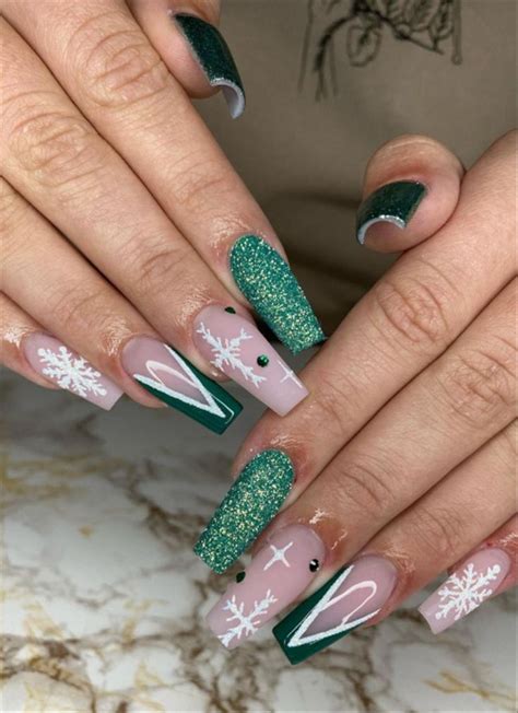Top 48 Winter Nail Art For Holiday Nail Ideas Lilyart Manicura De