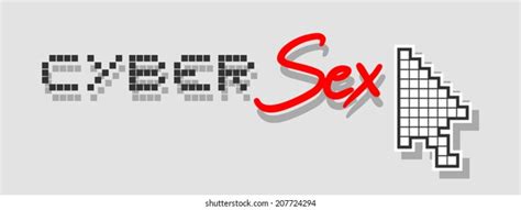Cyber Sex Stock Vector Royalty Free 207724294 Shutterstock