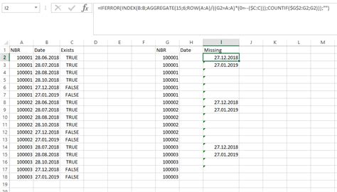 excel formula to get all matching values and return all